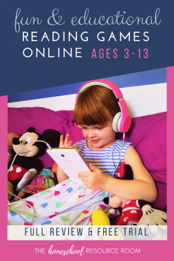 Make Learning FUN with Online Reading Games! - The Homeschool Resource Room