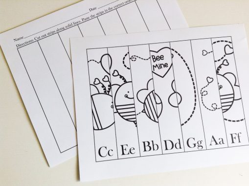 Valentine's Day Worksheets for Preschool and Kindergarten - The ...