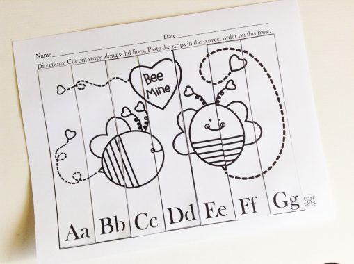 Valentine's Day Worksheets for Preschool and Kindergarten - The ...