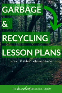 FUN Garbage and Recycling Lesson Plans for Kindergarten, Preschool ...