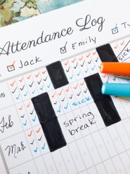 The EASY Solution For Homeschool Attendance Records Free Tracker The EASY Solution For Homeschool Attendance Records Free Tracker