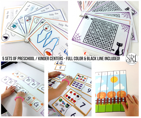 Halloween Centers: Hands-on Learning for Preschool & Kindergarten ...
