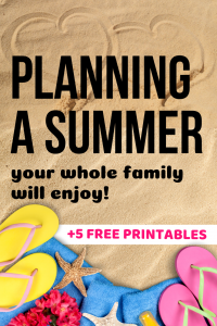 Creating a Summer Schedule for Kids +5 Free Printables - The Homeschool ...