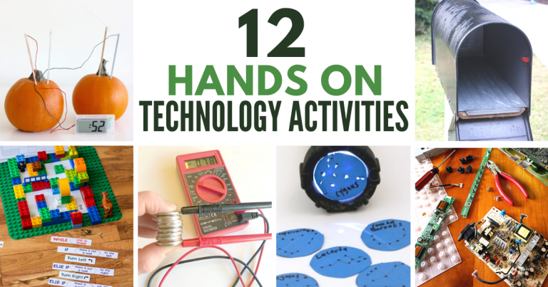 12 No-Screen Technology STEM Activities for Kids! - The Homeschool ...
