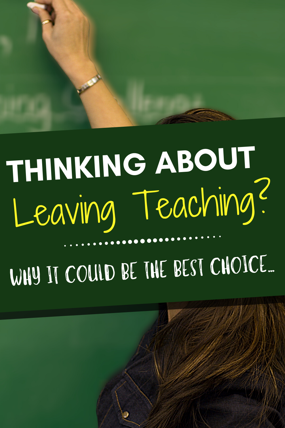 Why I'm Leaving Teaching (even though I love my kids)
