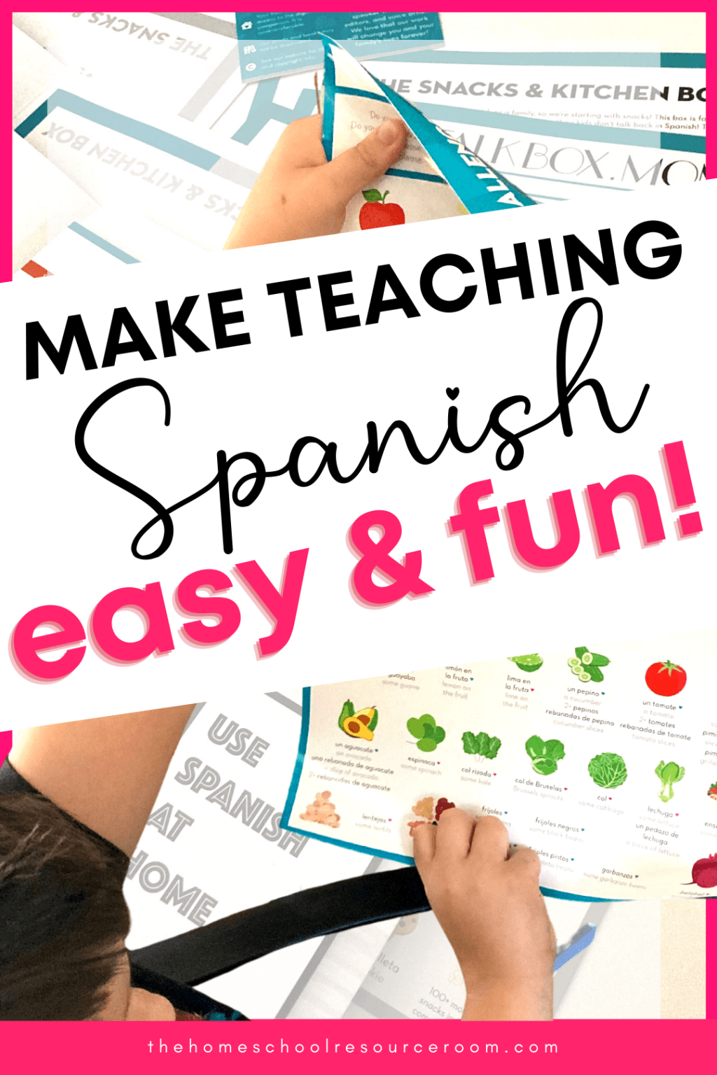 Easy & FUN Homeschool Spanish Curriculum: A TalkBox.Mom Review - The ...